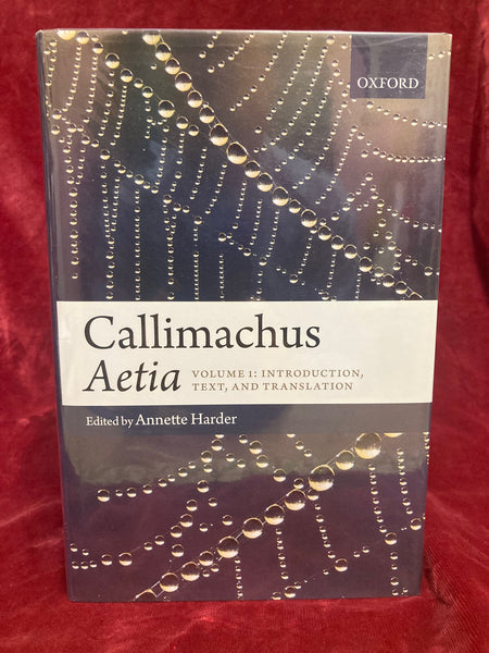 Callimachus Aetia (2 volume set) by Anette Harder (trans) | Watkins Books